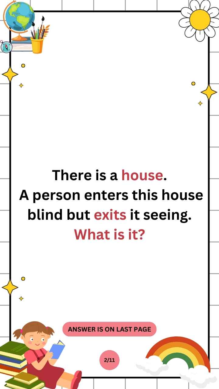 Solve these 10 Riddles for adults with answers in just 10 seconds.